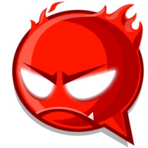Fire emoticon